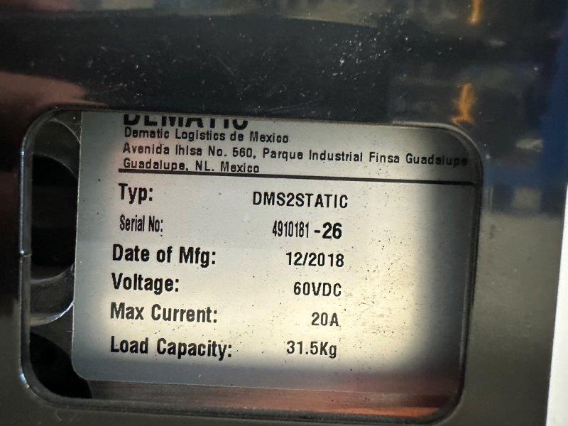 320 units Dematic Multishuttle DMS 2 31.5 kg | P10134