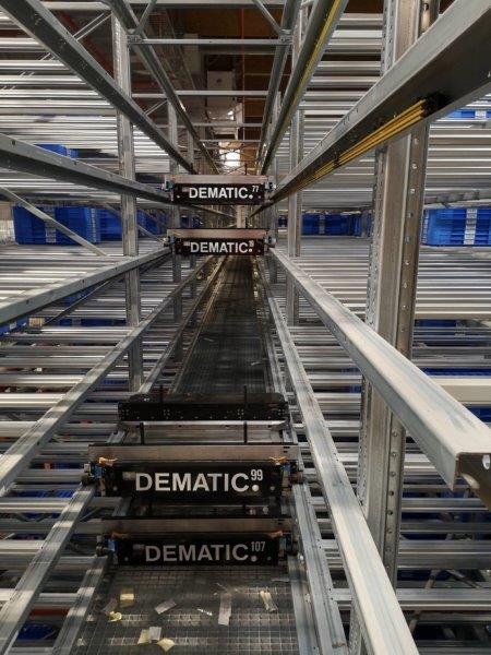 320 units Dematic Multishuttle DMS 2 31.5 kg | P10134